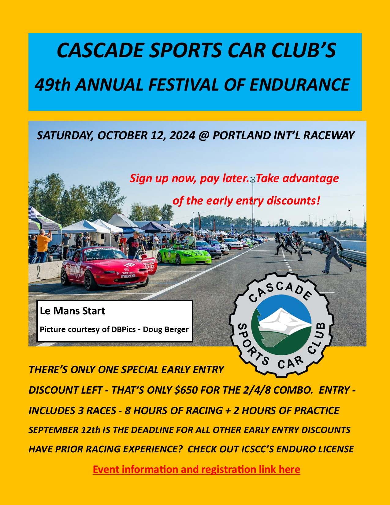 Enduro FB 2024 | Cascade Sports Car Club